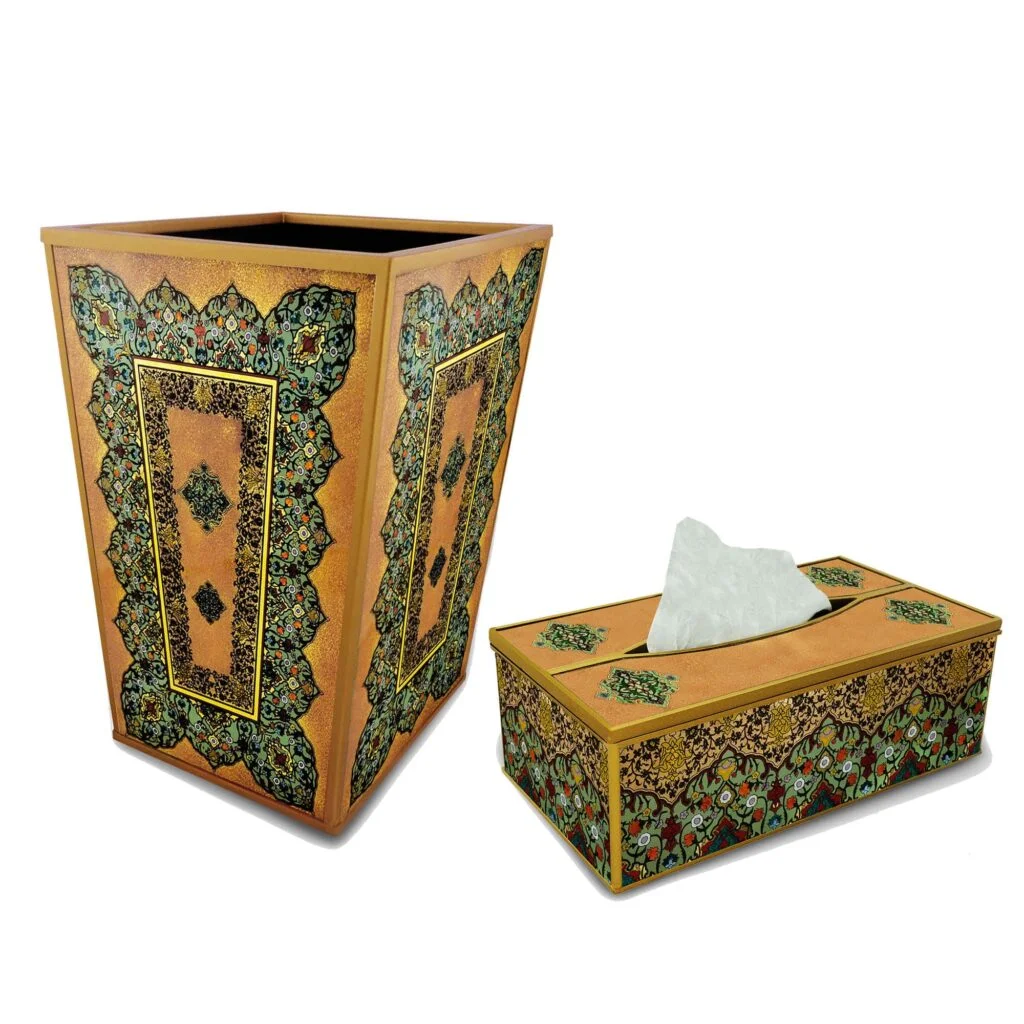 Vintage garbage can - Persian Classic Design